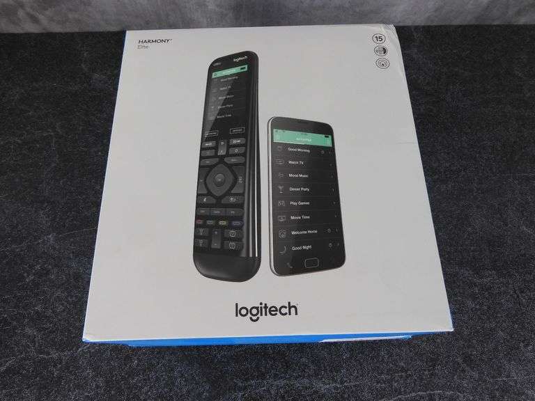 Logitech Harmony Elite Remote Control with Box - GC5 Auctions