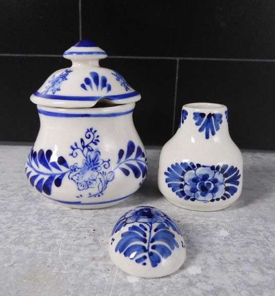 Three Small Pieces of Delft China - Holland - GC5 Auctions