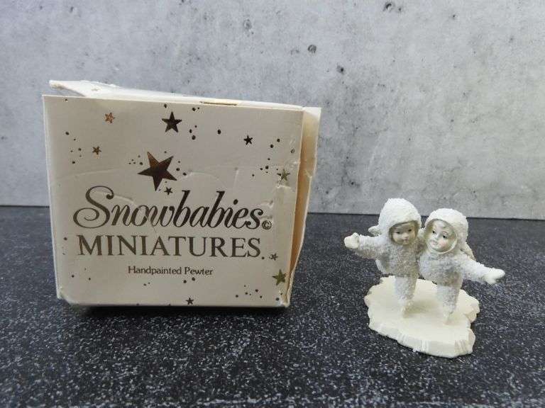 Department 56 Snowbabies Miniatures " We Make A Great Pair" Figures ...