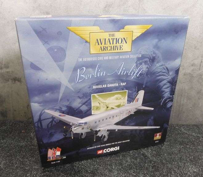 Corgi Aviation Archive "Berlin Airlift" Die Cast Model Plane with Stand ...