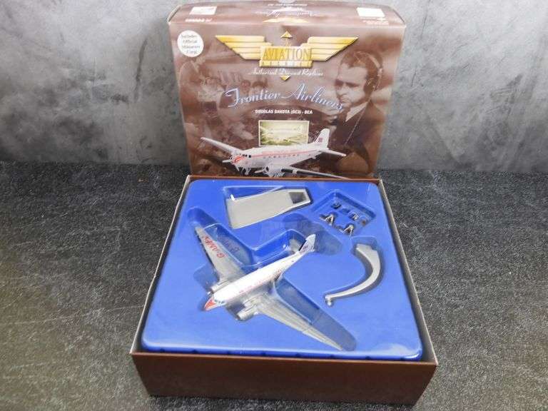 Corgi Aviation Archive "Frontier Airliners" Die Cast Model Plane with ...