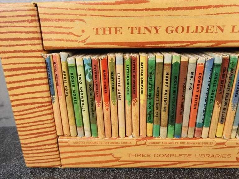 1949 "The Tiny Golden Library" Book Set - Complete - GC5 Auctions