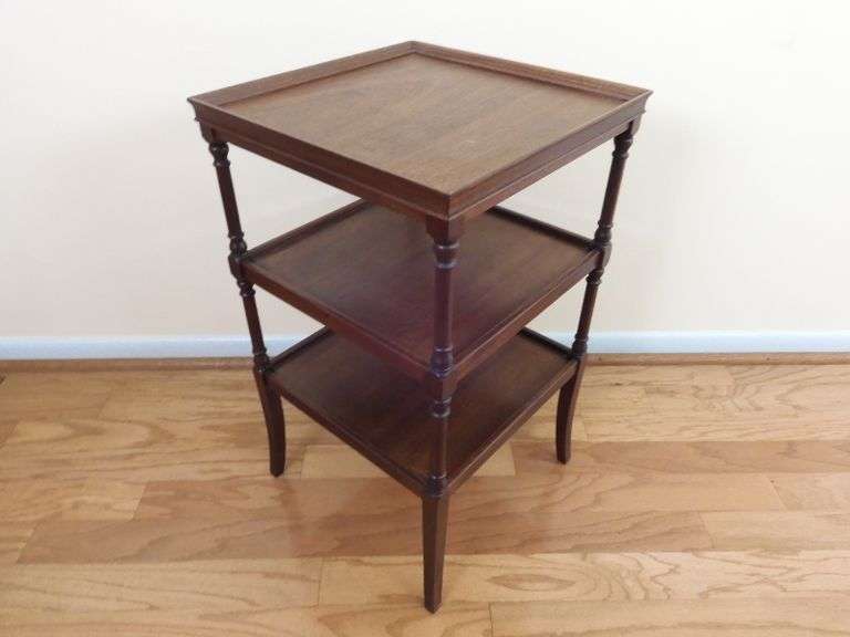 Vintage 3-Tier Side Table - GC5 Auctions