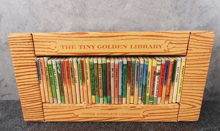 1949 "The Tiny Golden Library" Book Set - Complete - GC5 Auctions