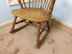 Vintage Maple Rocking Chair - GC5 Auctions
