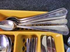 46 Pieces of Northland Stainless Flatware Set - GC5 Auctions