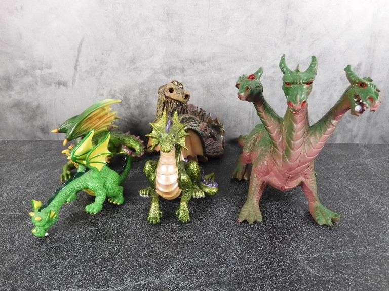 Collection of Dragon Figures - GC5 Auctions