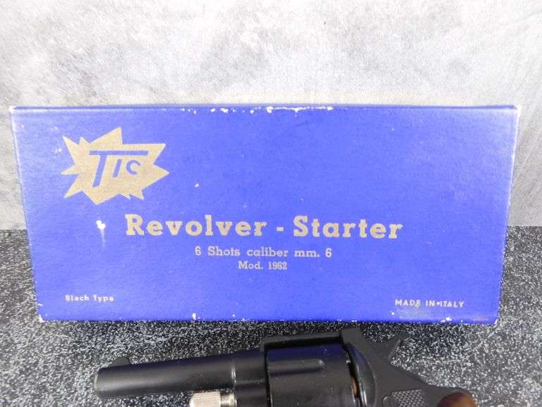 Vintage TIC Revolver Starter Pistol Model 1962 in Box - Italy - GC5 ...