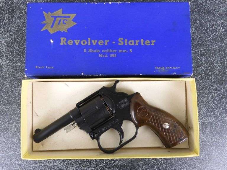 Vintage TIC Revolver Starter Pistol Model 1962 in Box - Italy - GC5 ...