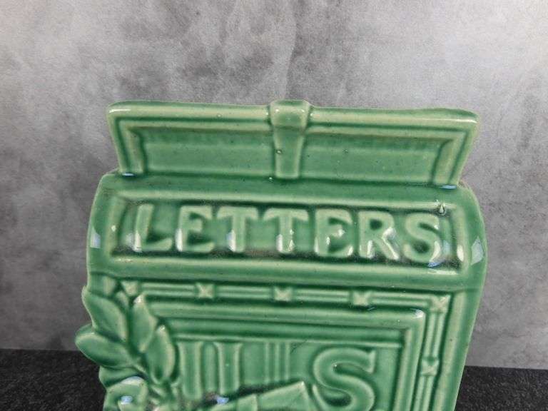 McCoy Pottery "Letter Box" Wall Pocket Planter - GC5 Auctions