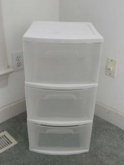 Sterilite 3 Drawer Organizer - GC5 Auctions