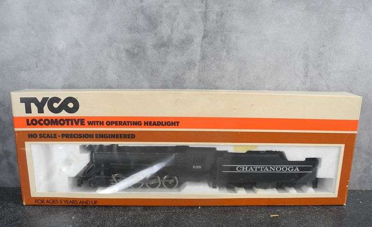 "HO" Scale Tyco Locomotive & Tender in Box Model 245-15 - GC5 Auctions