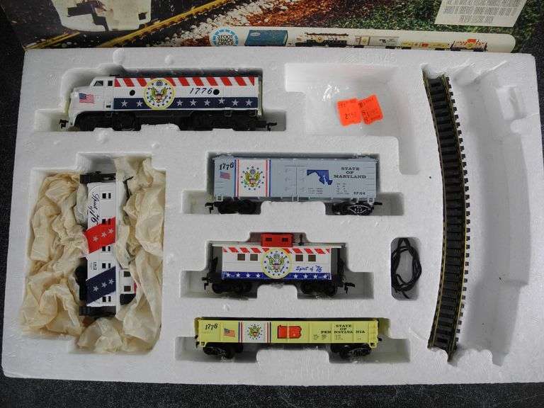 Incomplete Life-Like Trains "Spirit of 76" Train Set - GC5 Auctions