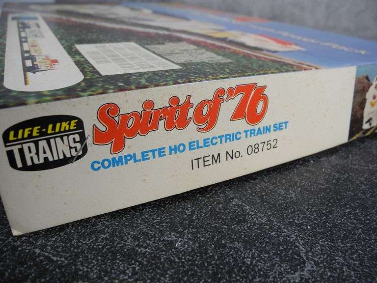 Incomplete Life-Like Trains "Spirit of 76" Train Set - GC5 Auctions