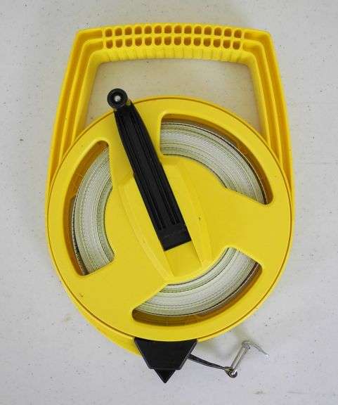 100ft Fiberglass Surveyors Tape Measure - GC5 Auctions
