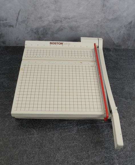 Boston 2612 Guillotine Paper Cutter / Trimmer - GC5 Auctions