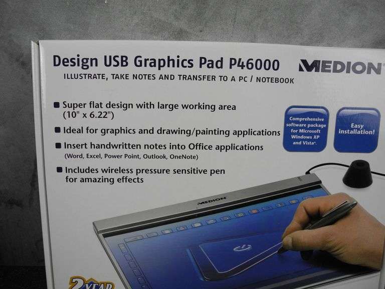 Medion Design USB Graphics Pad P46000 - GC5 Auctions