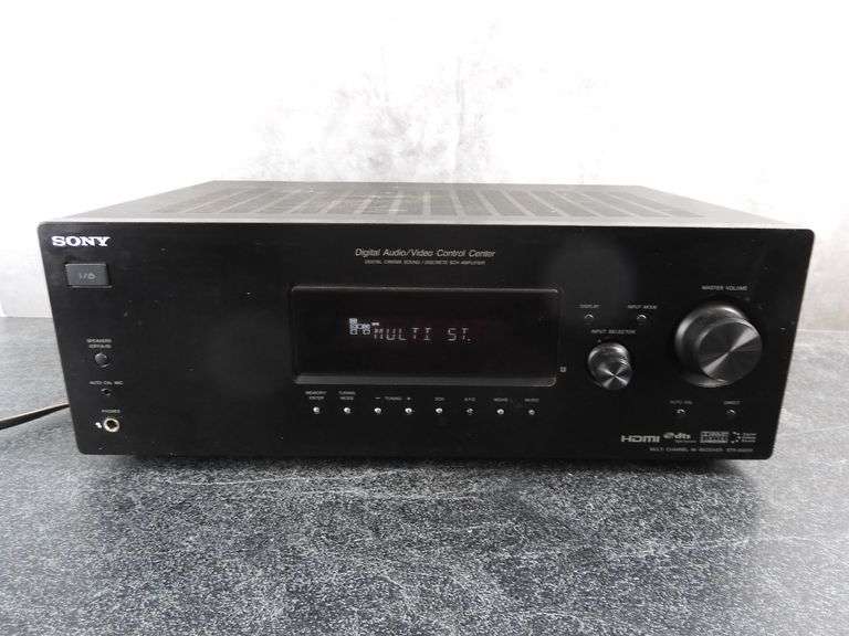 Sony Digital Audio / Video Control Center Receiver Model STR-DG510 ...