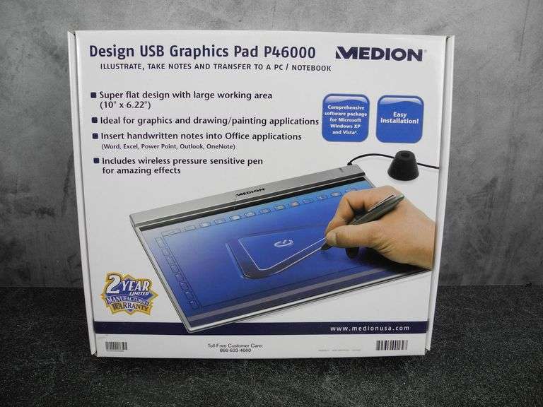 Medion Design USB Graphics Pad P46000 - GC5 Auctions