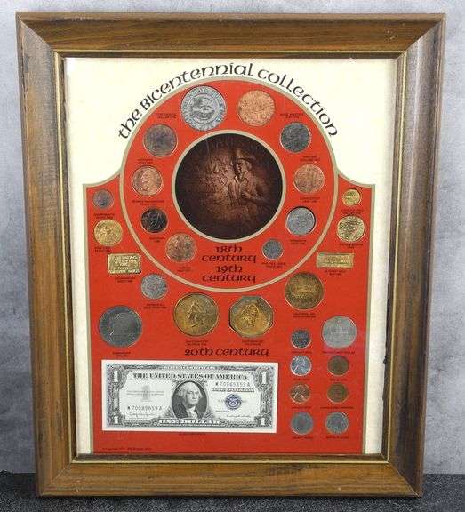 The Bicentennial Collection Framed Coins and Currency - GC5 Auctions