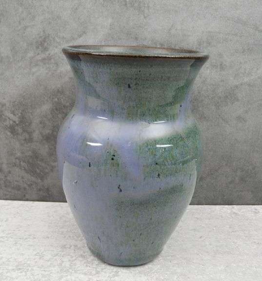Hickory Hills Pottery Vase Signed Daniel Marley 1984 - Seagrove, NC ...