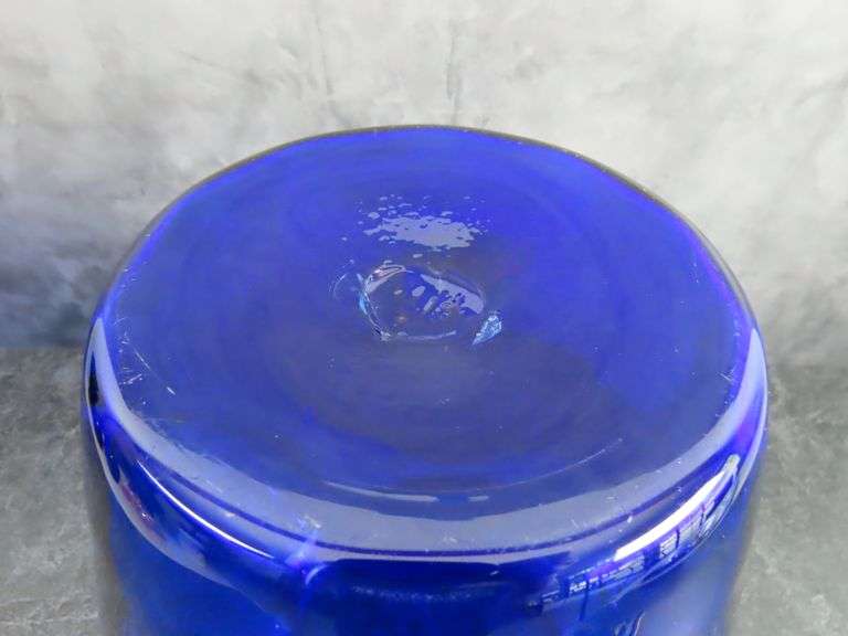 Large Handmade Blenko Vase - GC5 Auctions