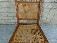 Antique Cane Bottom Rocking Chair - GC5 Auctions