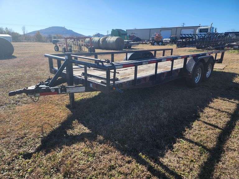 20ft. Flatbed Trailer - Great Plains Auction