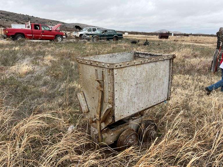 Antique Gold Mining Cart - Great Plains Auction
