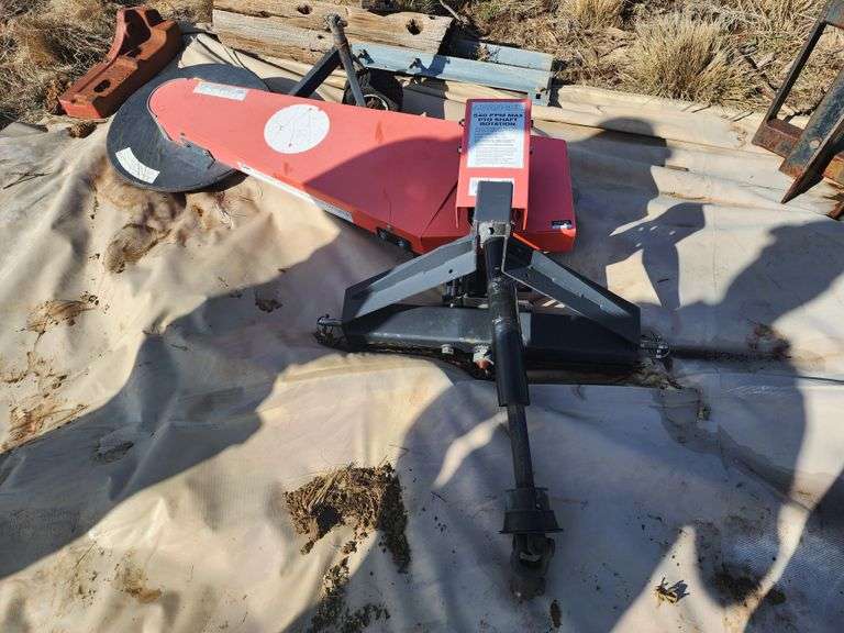 DR 3 Point Fence Line Trimmer Mower - Great Plains Auction