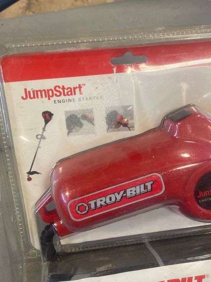 Troy Bilt jumpstart engine starter - Gregg Auctions