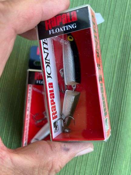 Rapala- Jointed Model J-7 Silver Broken Back Lure - Gregg Auctions