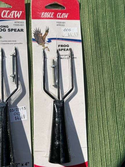 Eagle Claw Frog Spear 3 Tine - Gregg Auctions