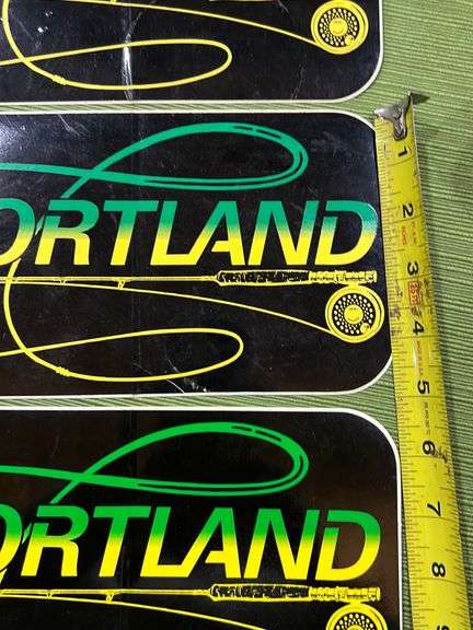 Vintage Cortland Fly Rod Stickers/Decals 1980’s - Gregg Auctions