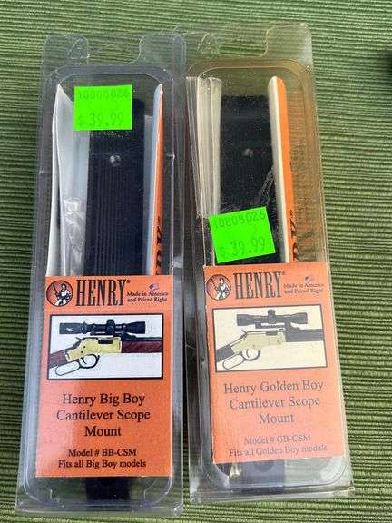 Henry Rifle Scope Mounts - Gregg Auctions
