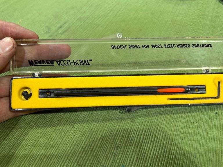 Weaver - ACCU:Point for Steel Ribbed Shotguns - Gregg Auctions