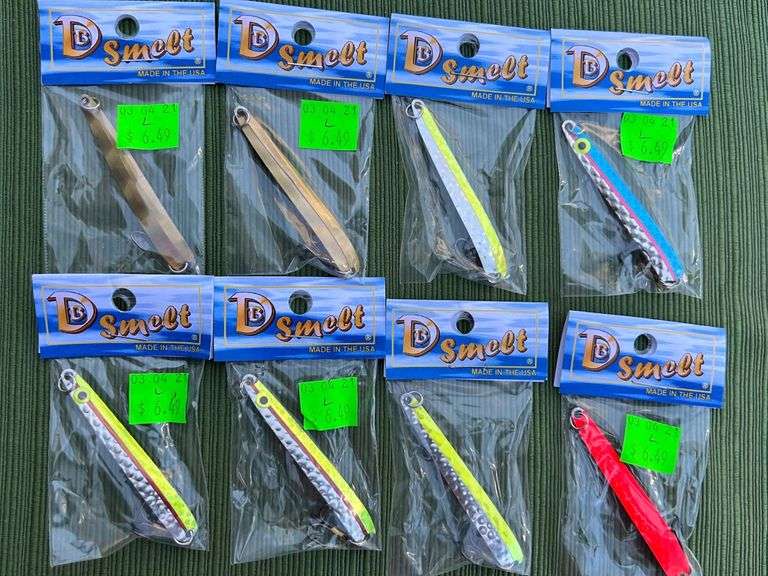 BD Smelts Fishing Lures - Gregg Auctions