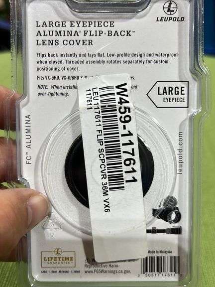 Leupold -Alumina Magnetic Scope Flip Cap - Gregg Auctions