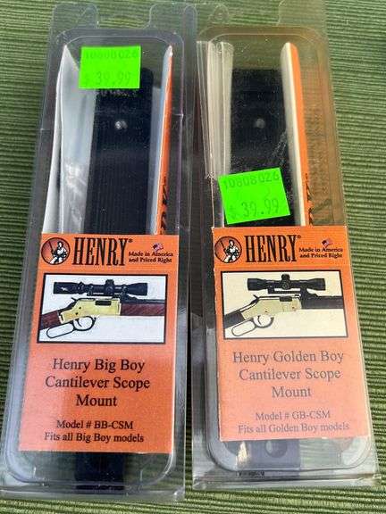 Henry Rifle Scope Mounts - Gregg Auctions