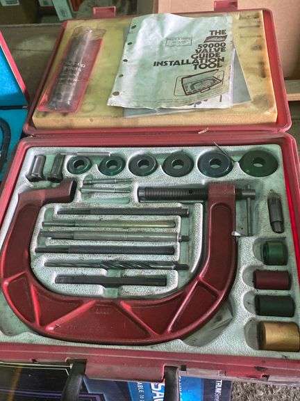 Valve guide installation tool - Gregg Auctions