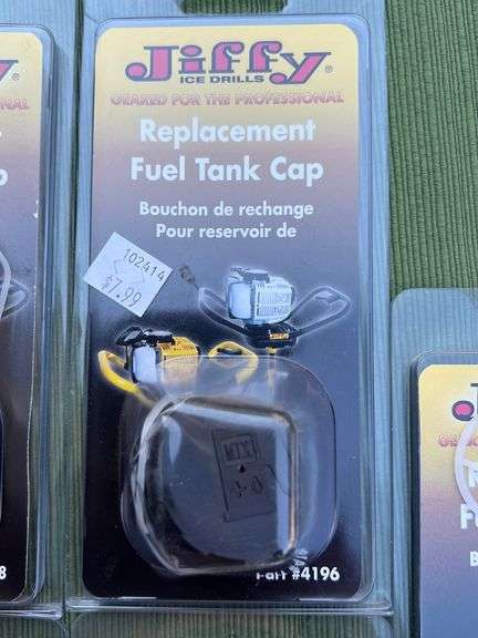 Jiffy Ice Auger Fuel Caps - Gregg Auctions