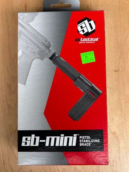 SB - Mini Pistol Stabilization Brace - Gregg Auctions