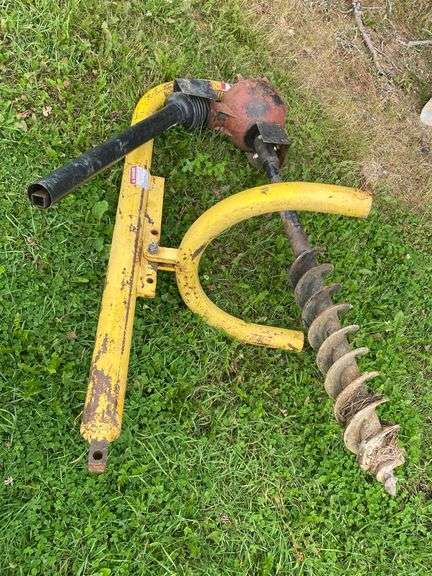 Post hole digger - Gregg Auctions