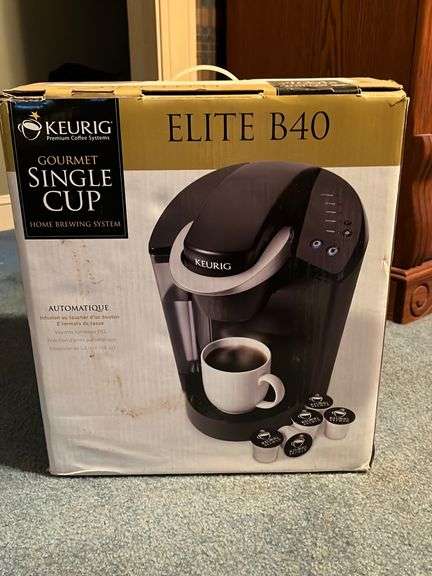 Keurig elite B40 - Gregg Auctions