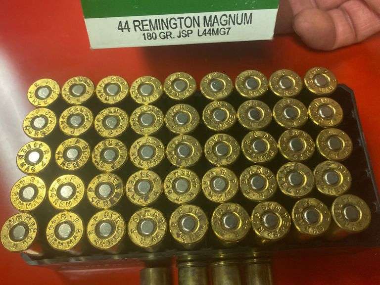 .44 Rem Mag bullets- 89 rounds + shells - Gregg Auctions