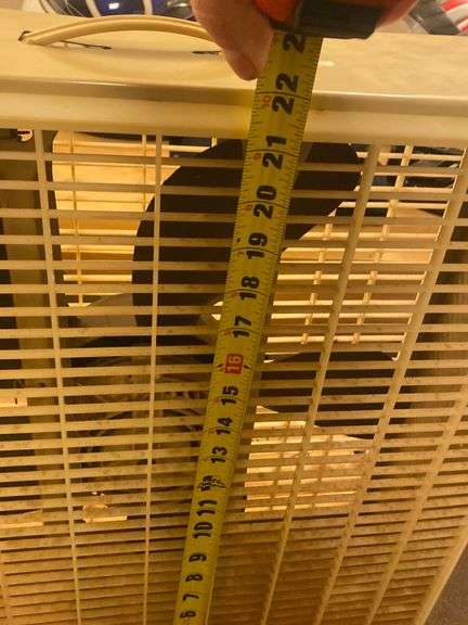 Sears 20 inch box fan - Gregg Auctions