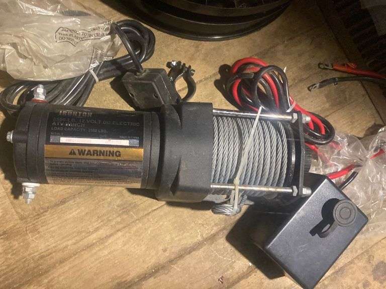 3500lb 12v winch - Gregg Auctions