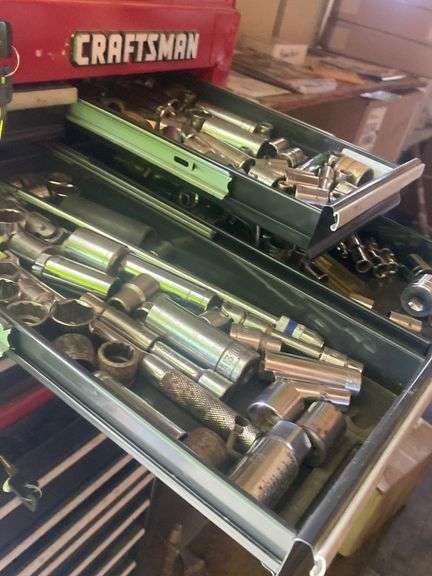 Sockets contents of 3 sm. Drawers - Gregg Auctions