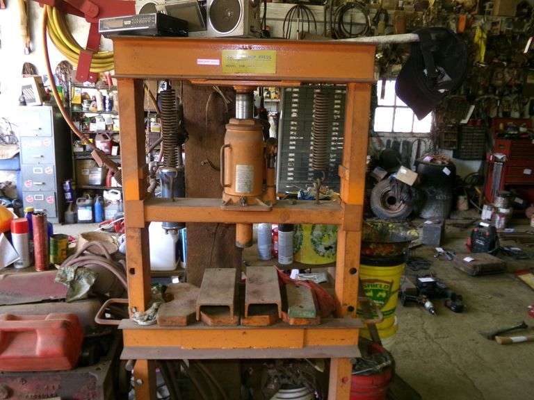 20 ton shop press - Gregg Auctions