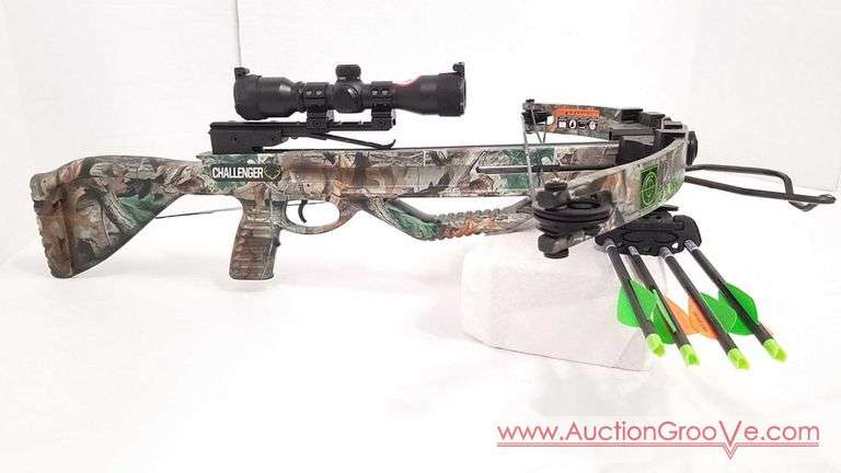 Challenger Crossbow by Parker with a Red Hot/Hawke Illuminated Multi ...
